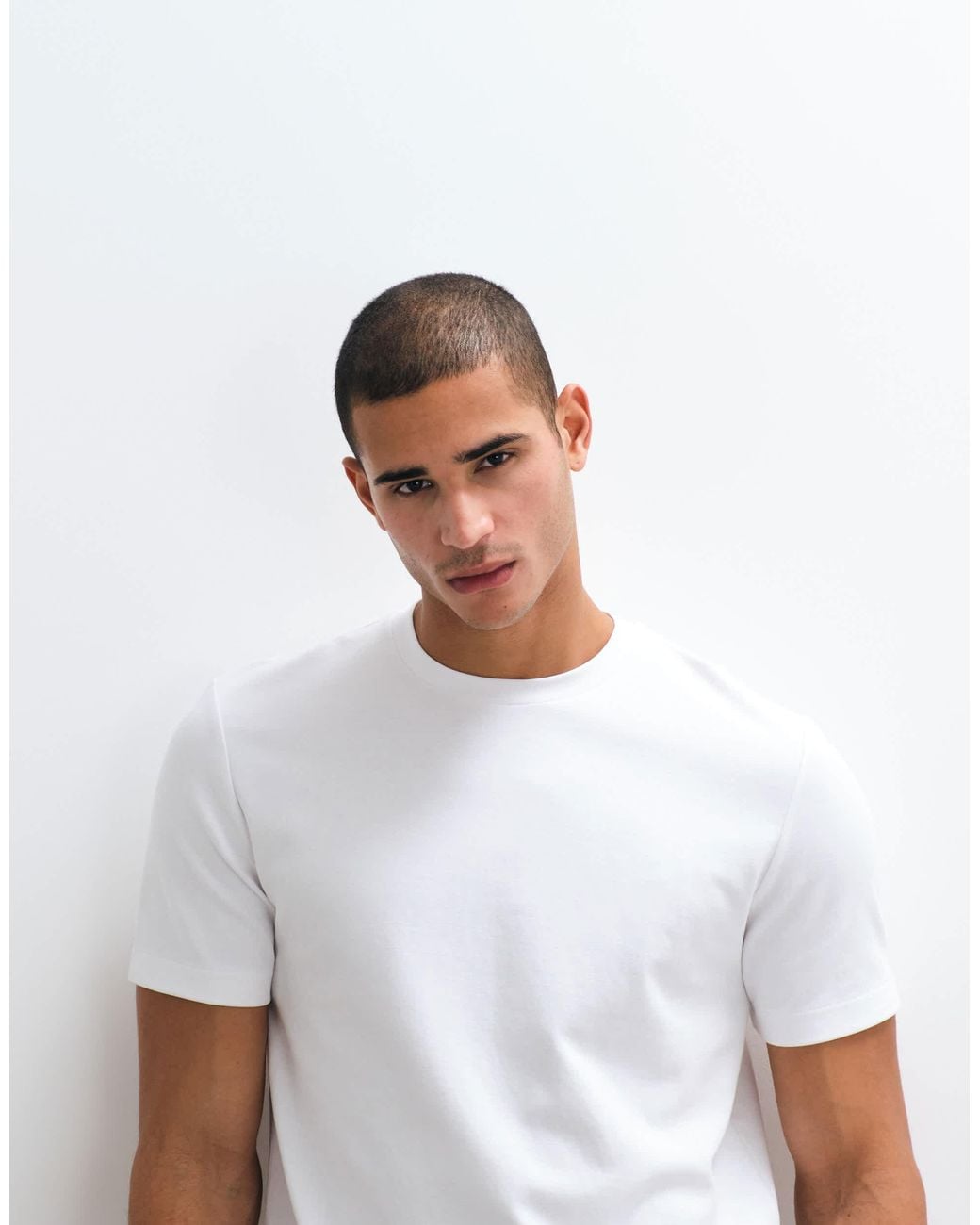 ARKET Pure Cotton Heavyweight Boxy T-shirt in White for Men | Lyst