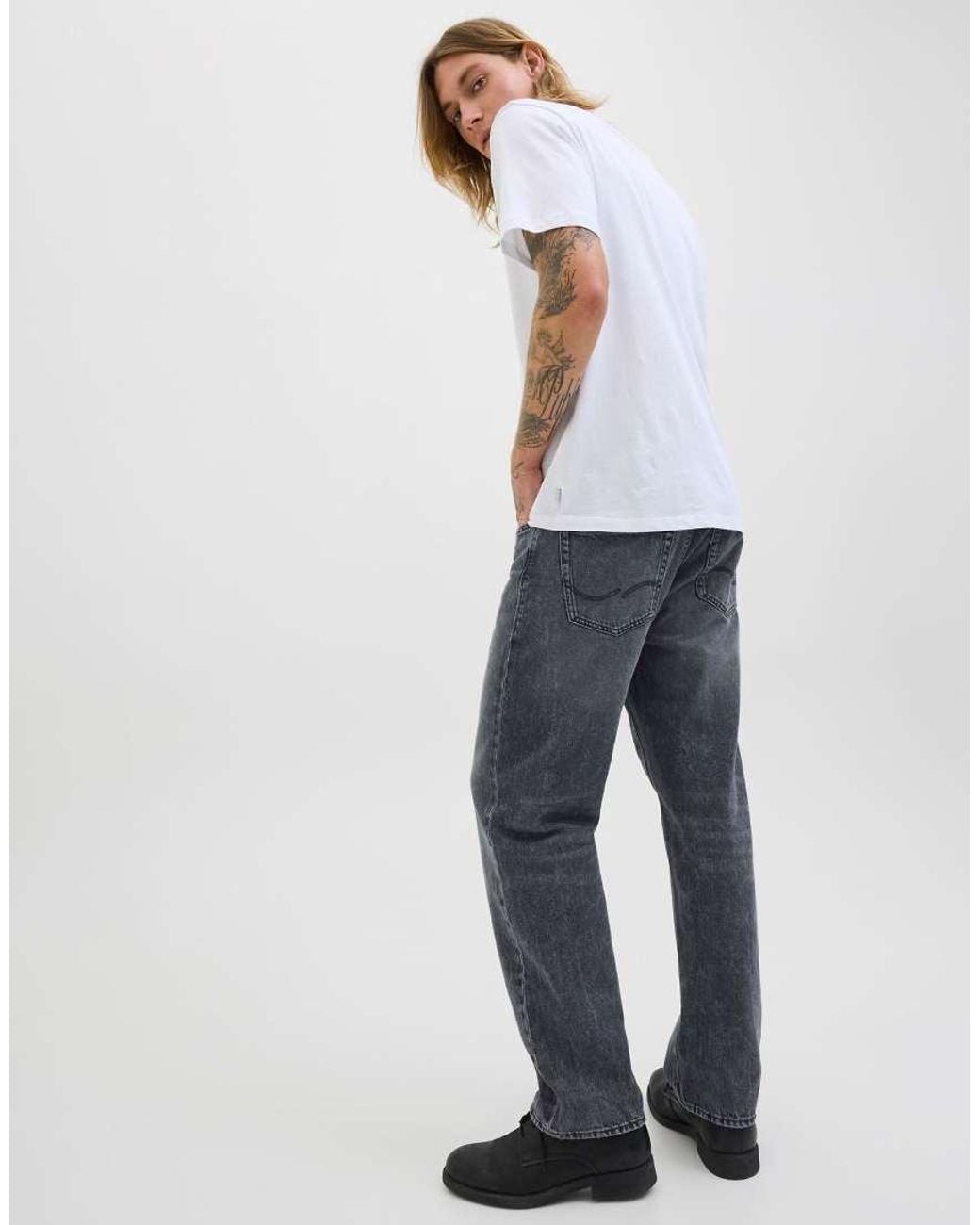 Jack & Jones Loose-Fit Jeans in Blue for Men | Lyst UK