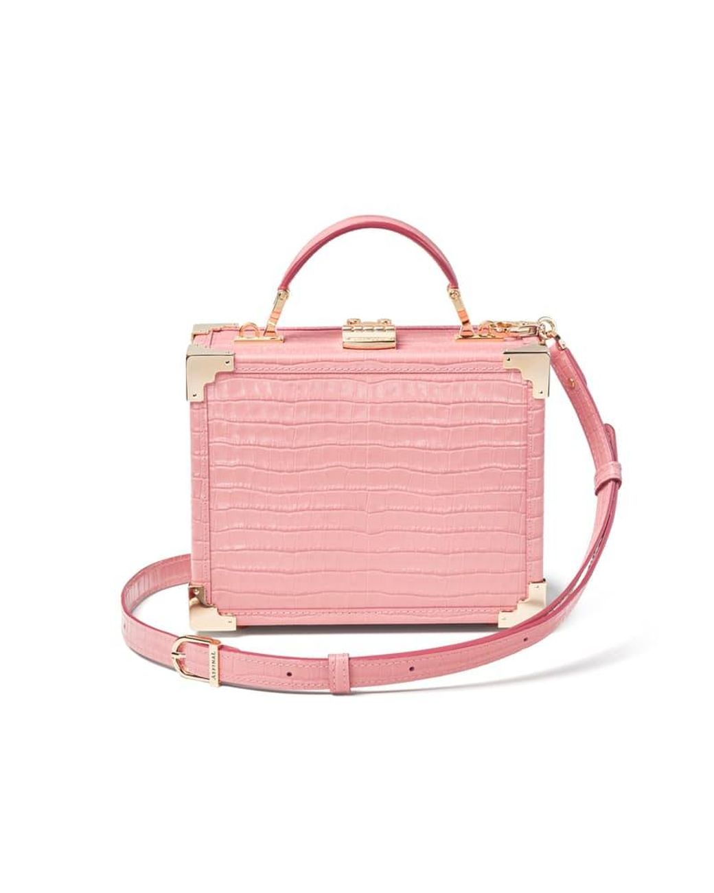 Aspinal of London Trunk in Pink | Lyst