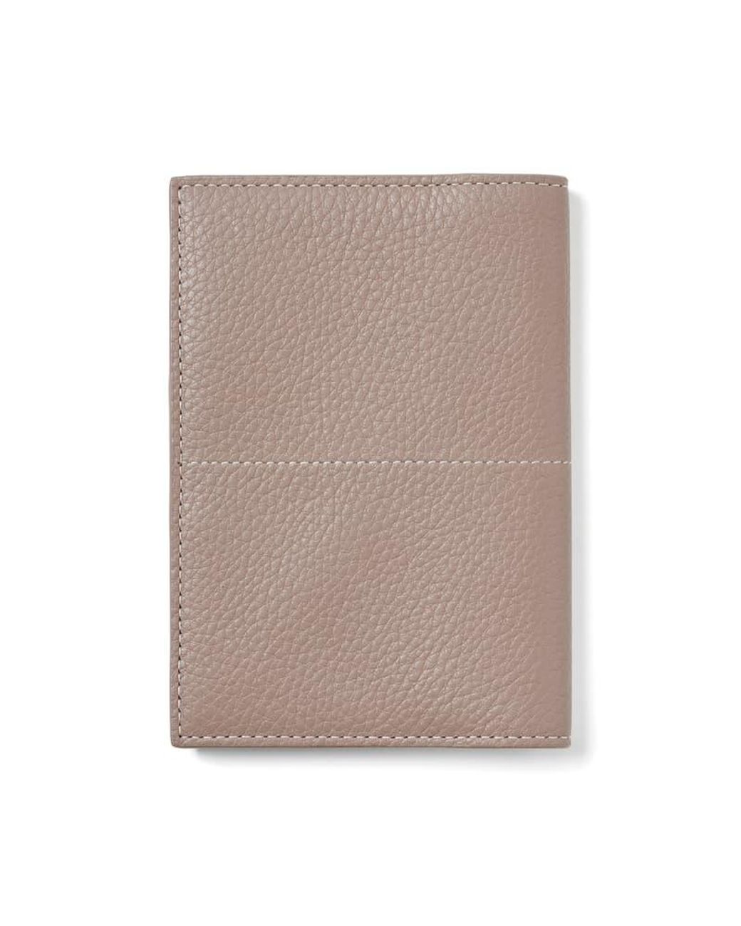 Aspinal of London Hudson Passport Cover in Brown | Lyst