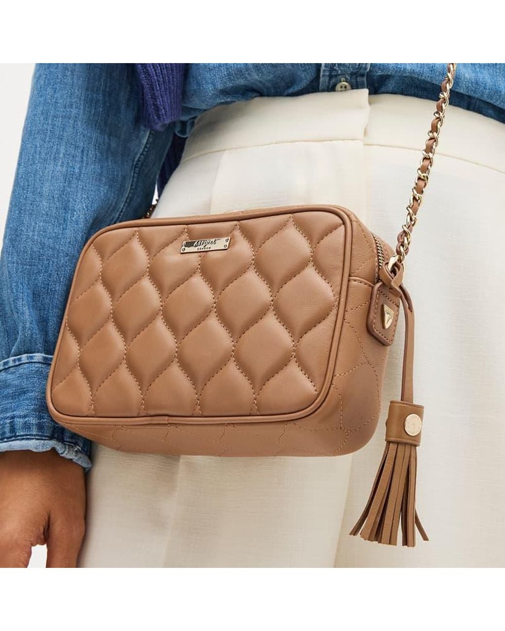 Aspinal of London Alice in Brown | Lyst