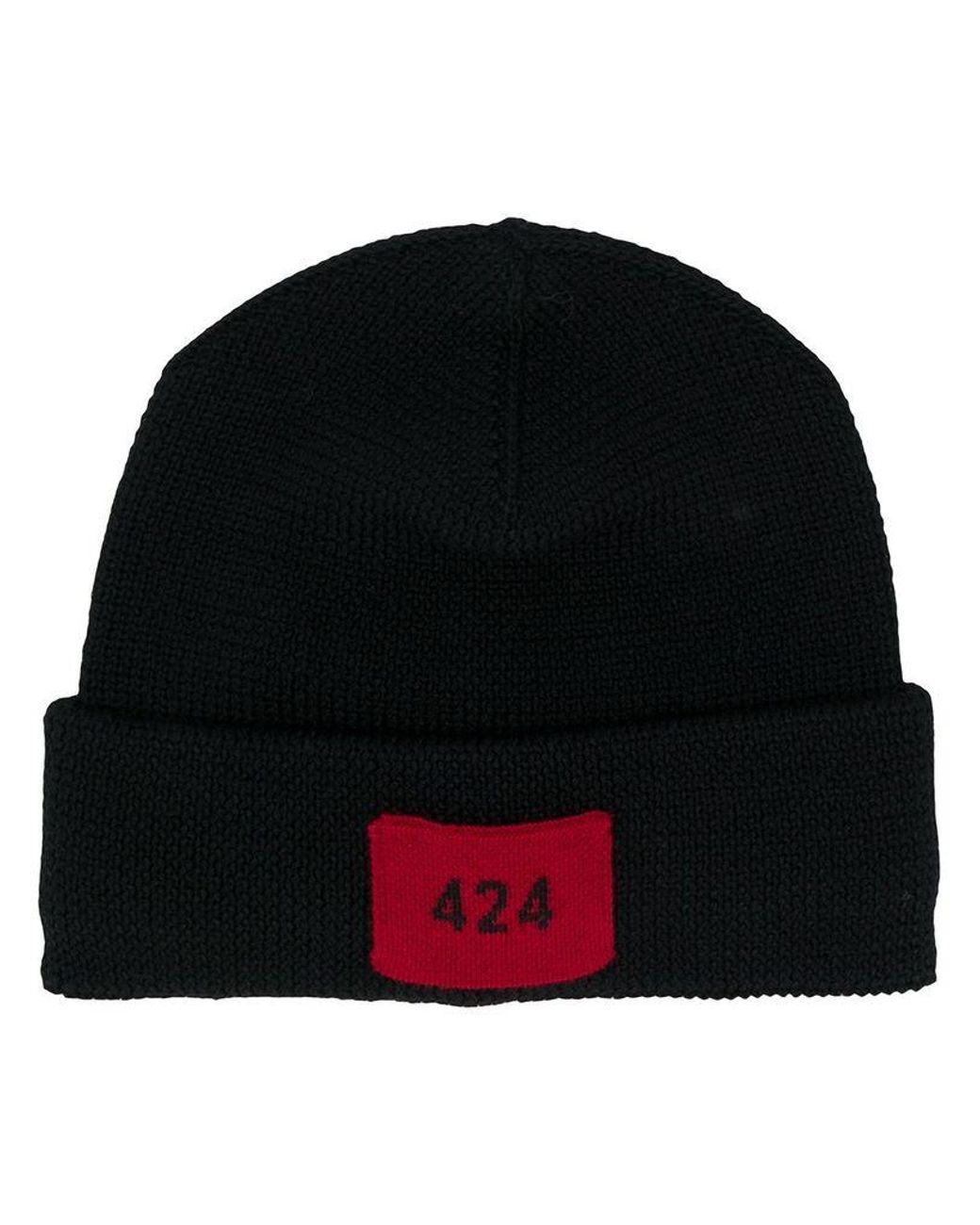 424 Men's 90017360999 Black Wool Hat for Men - Lyst