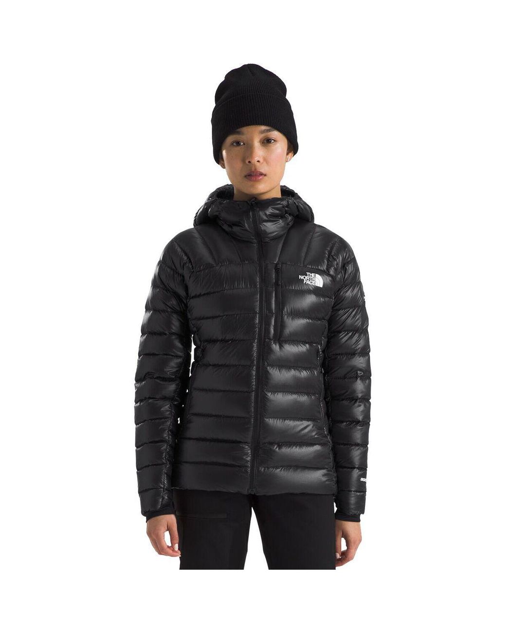 The North Face Summit Breithorn Hooded Jacket in Black | Lyst