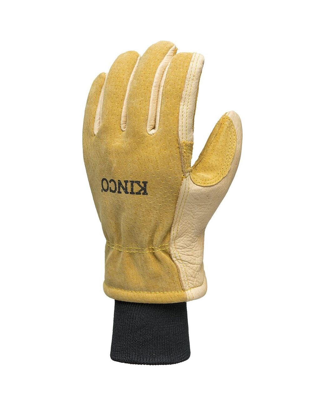 Kinco Lined Heavy-Duty Pg & Suede Pigskin Ski Glove + Omni-Cuff in ...