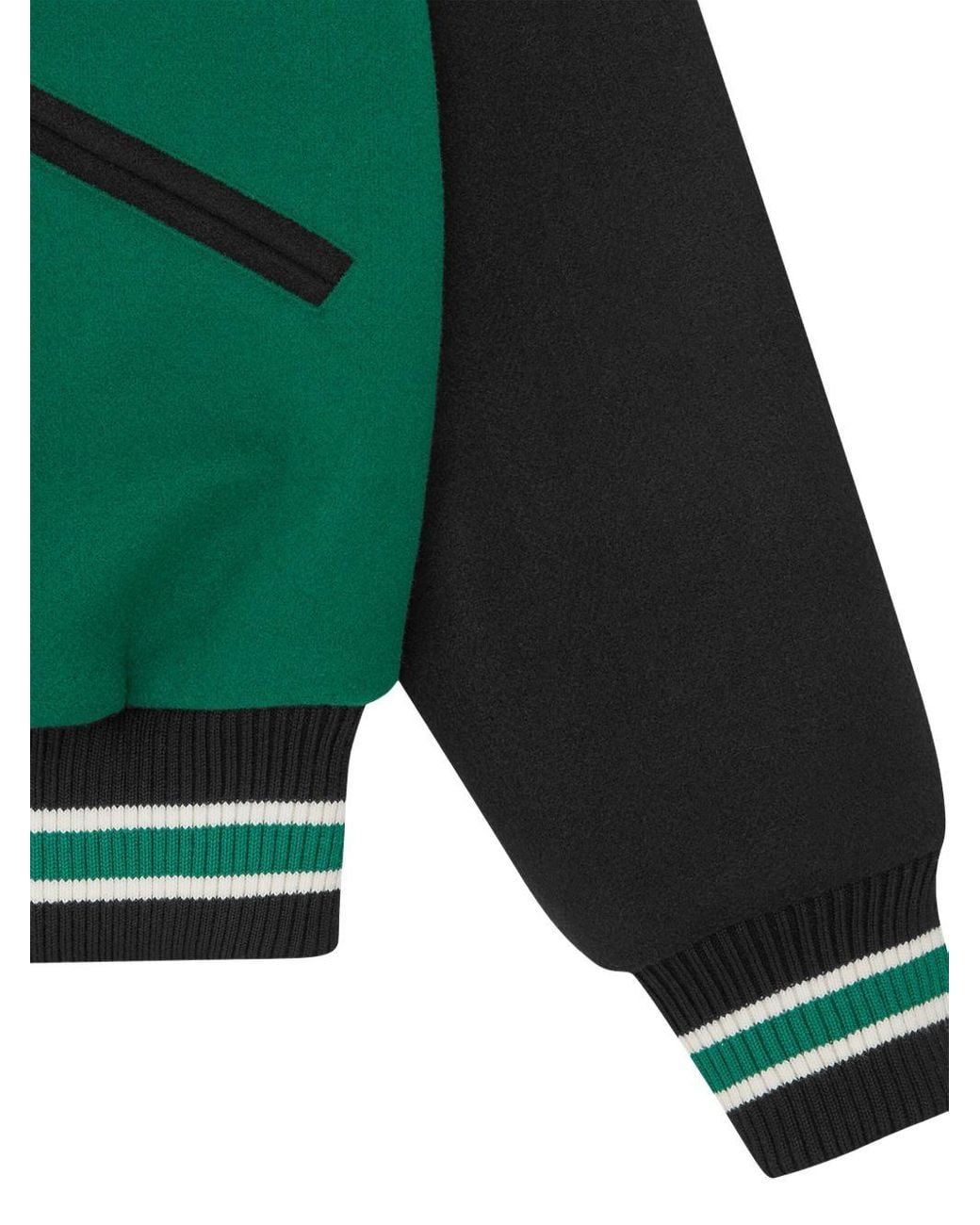 ICECREAM College Varsity Jacket in Green | Lyst