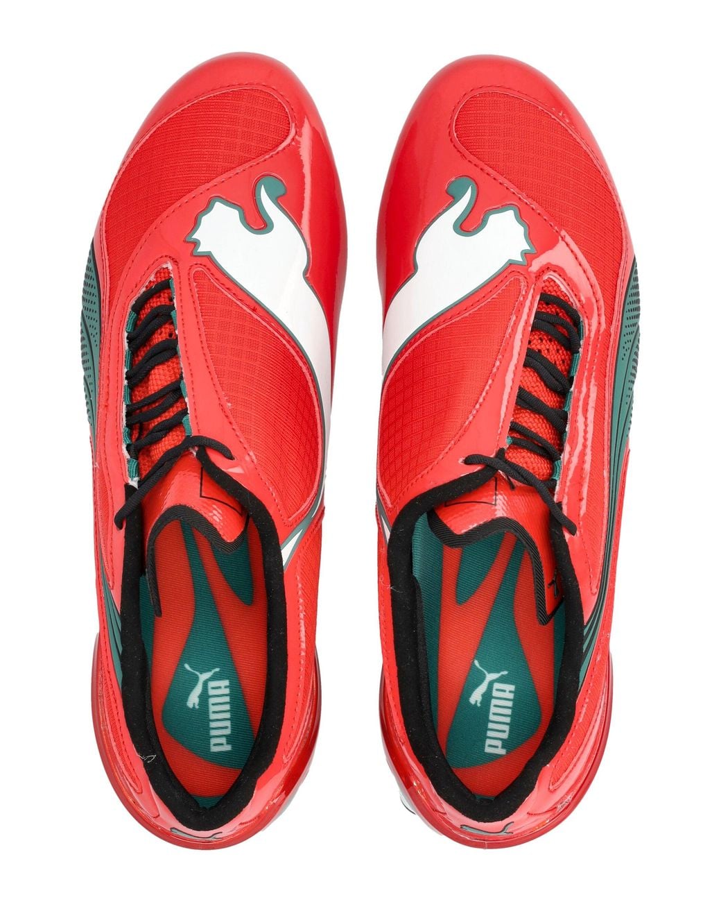 PUMA V-S1 Totalenergies Caf Sneakers in Red | Lyst UK