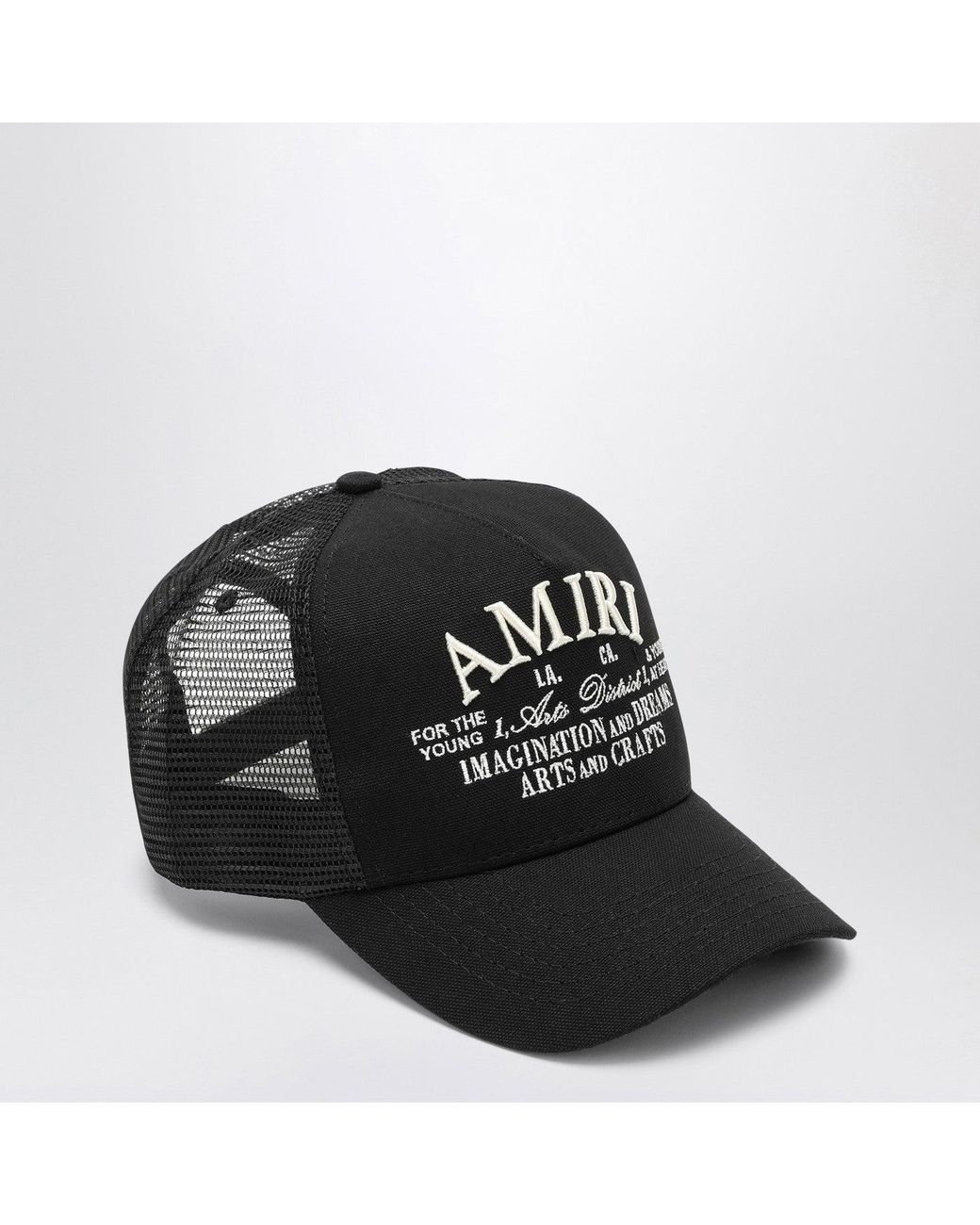 Amiri Mesh Baseball Cap in Black for Men | Lyst