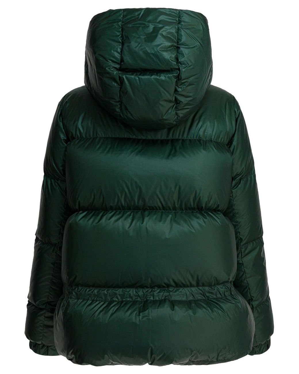Sacai Quilted Nylon Down Jacket Jackets And Coats in Green | Lyst