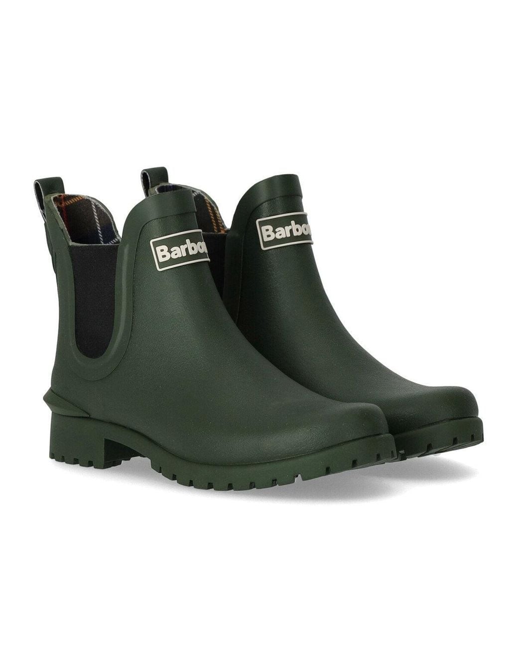 Barbour Wilton Chelsea Boot in Green | Lyst