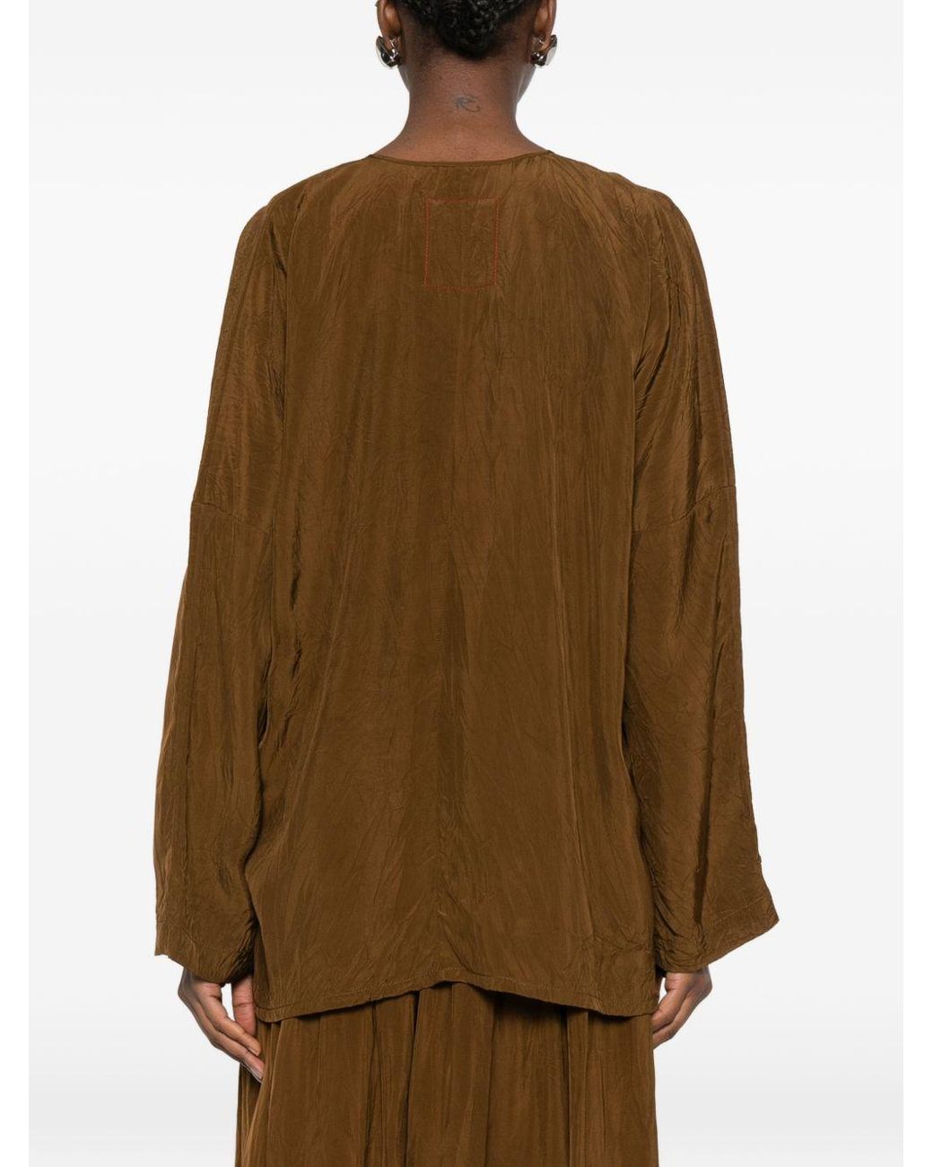Uma Wang Tanesha Top in Natural | Lyst
