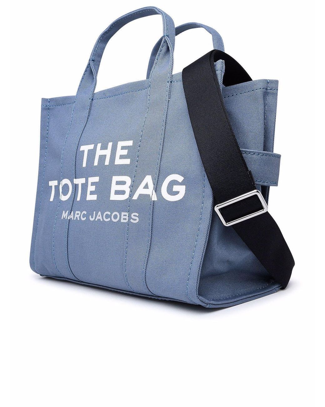 Marc Jacobs Small Cotton Tote Bag in Blue | Lyst