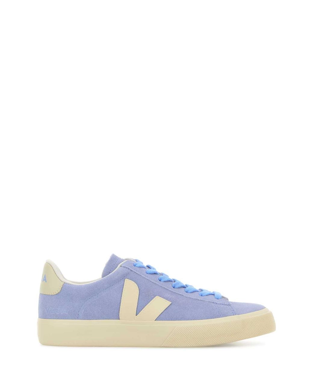 Veja Powder Blue Suede Campo Sneakers | Lyst UK