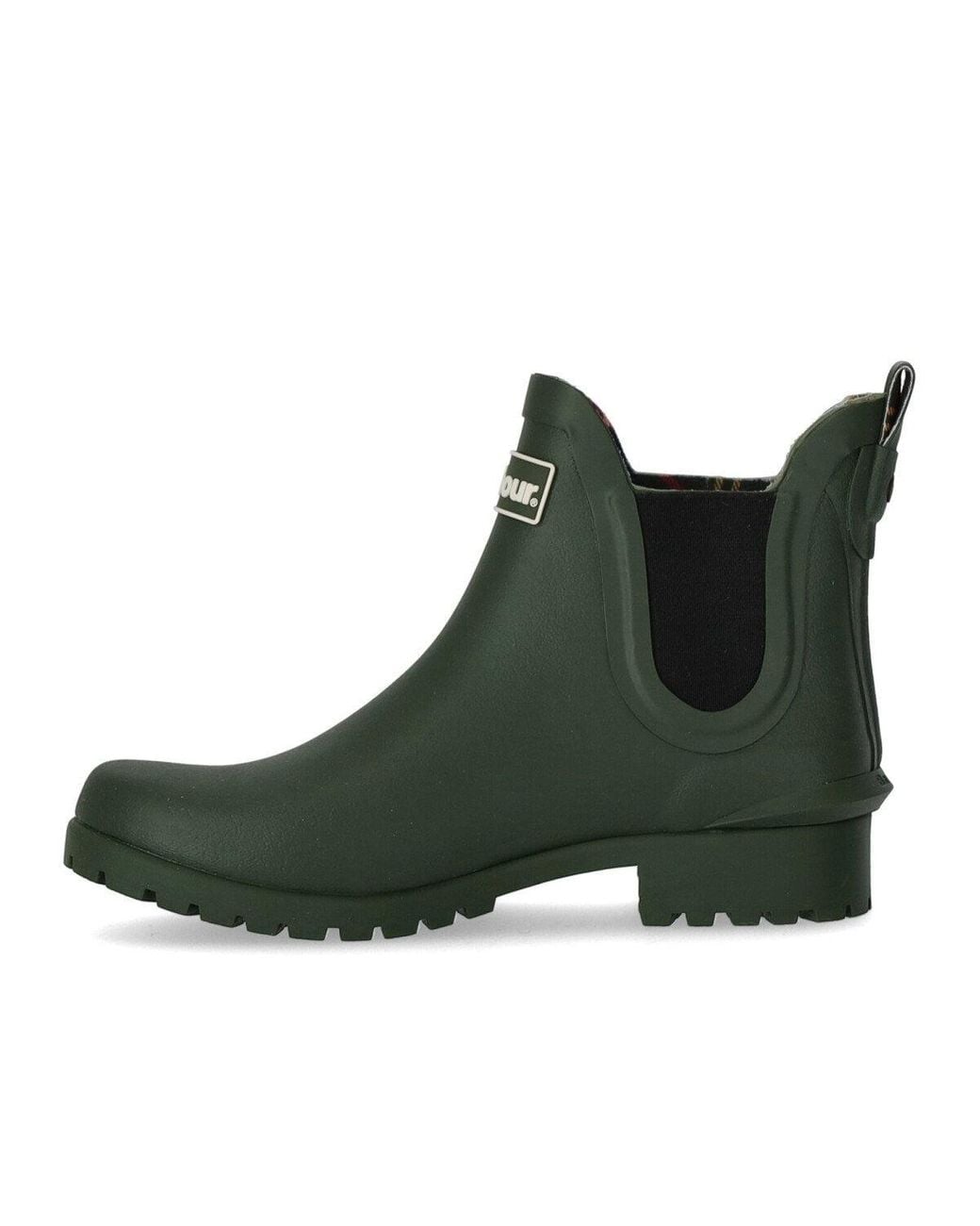 Barbour Wilton Chelsea Boot in Green | Lyst