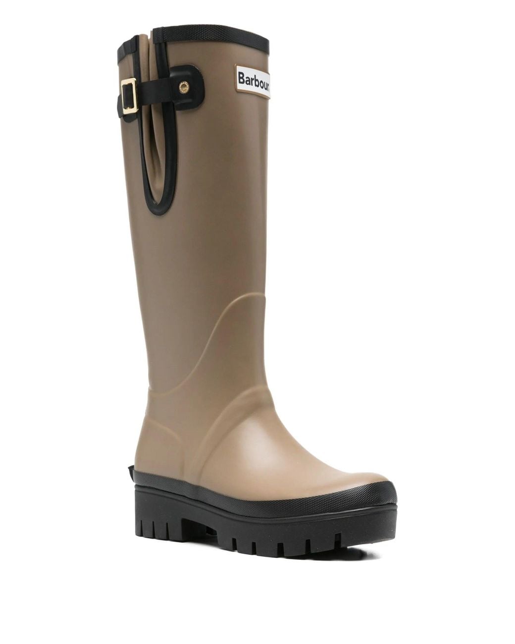 Barbour Leighton Tall Welly Shoes | Lyst UK