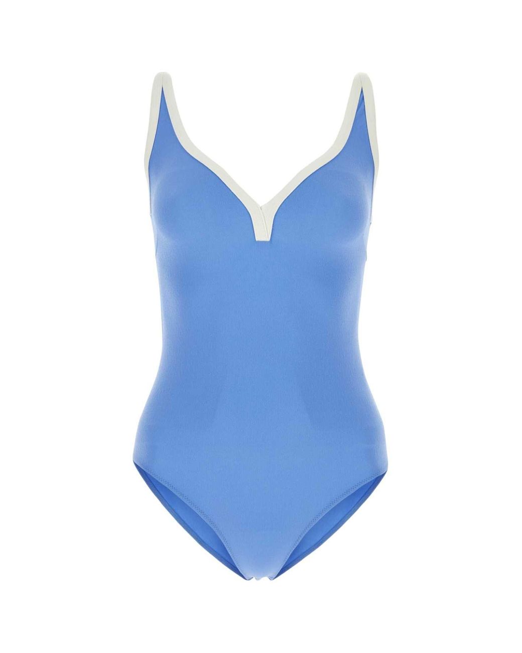 Lisa Marie Fernandez Cerulean Stretch Nylon Maria Swimsuit in Blue for ...