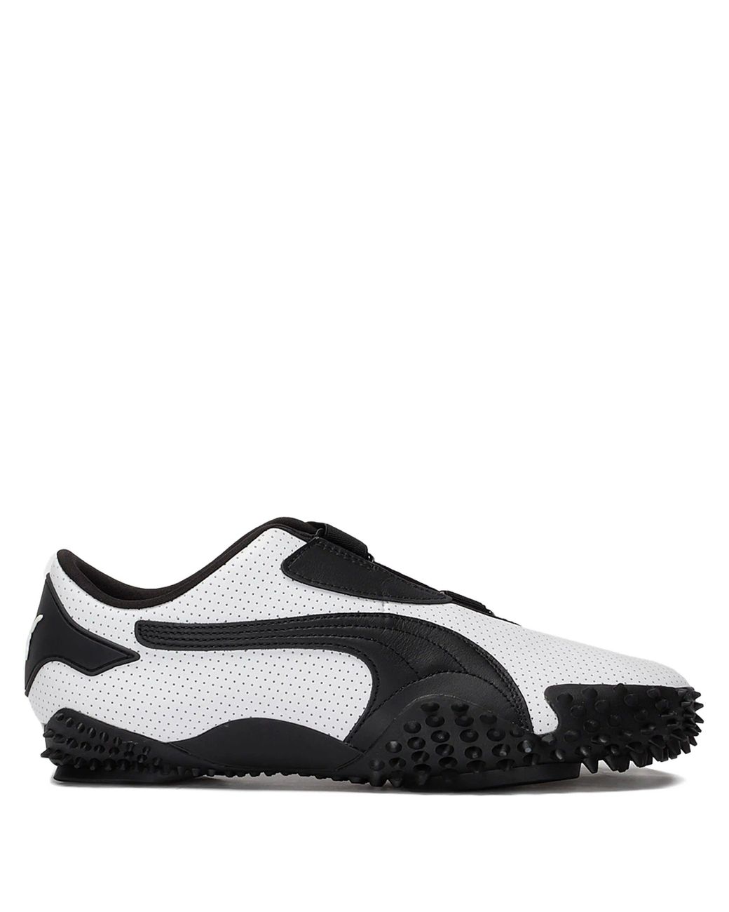 PUMA Mostro "Perforated Leather in Black | Lyst