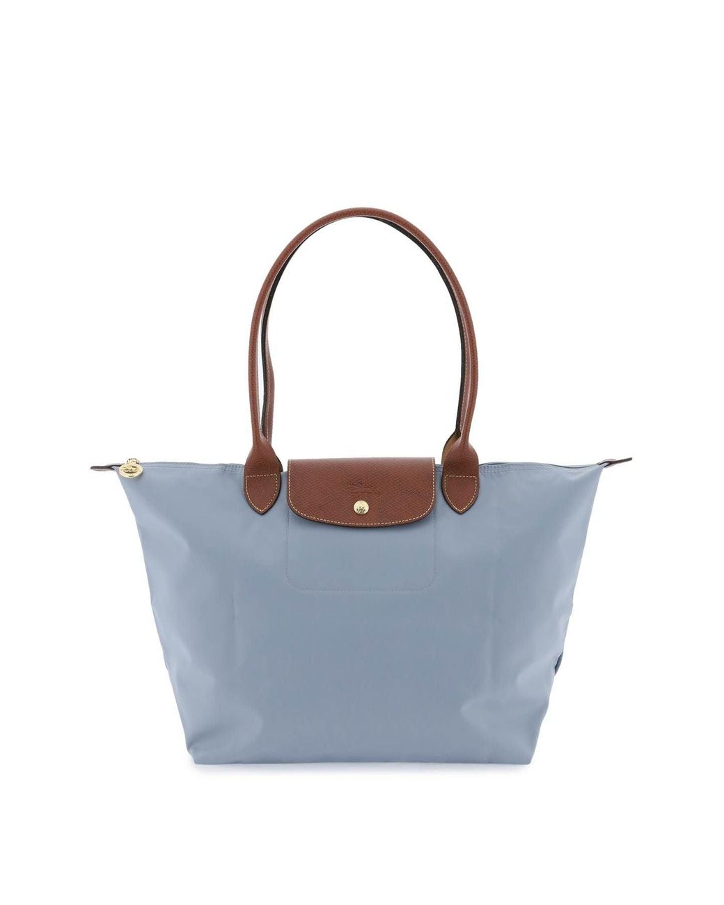 Longchamp Le Pliage Original L Shoulder Bag in Blue | Lyst