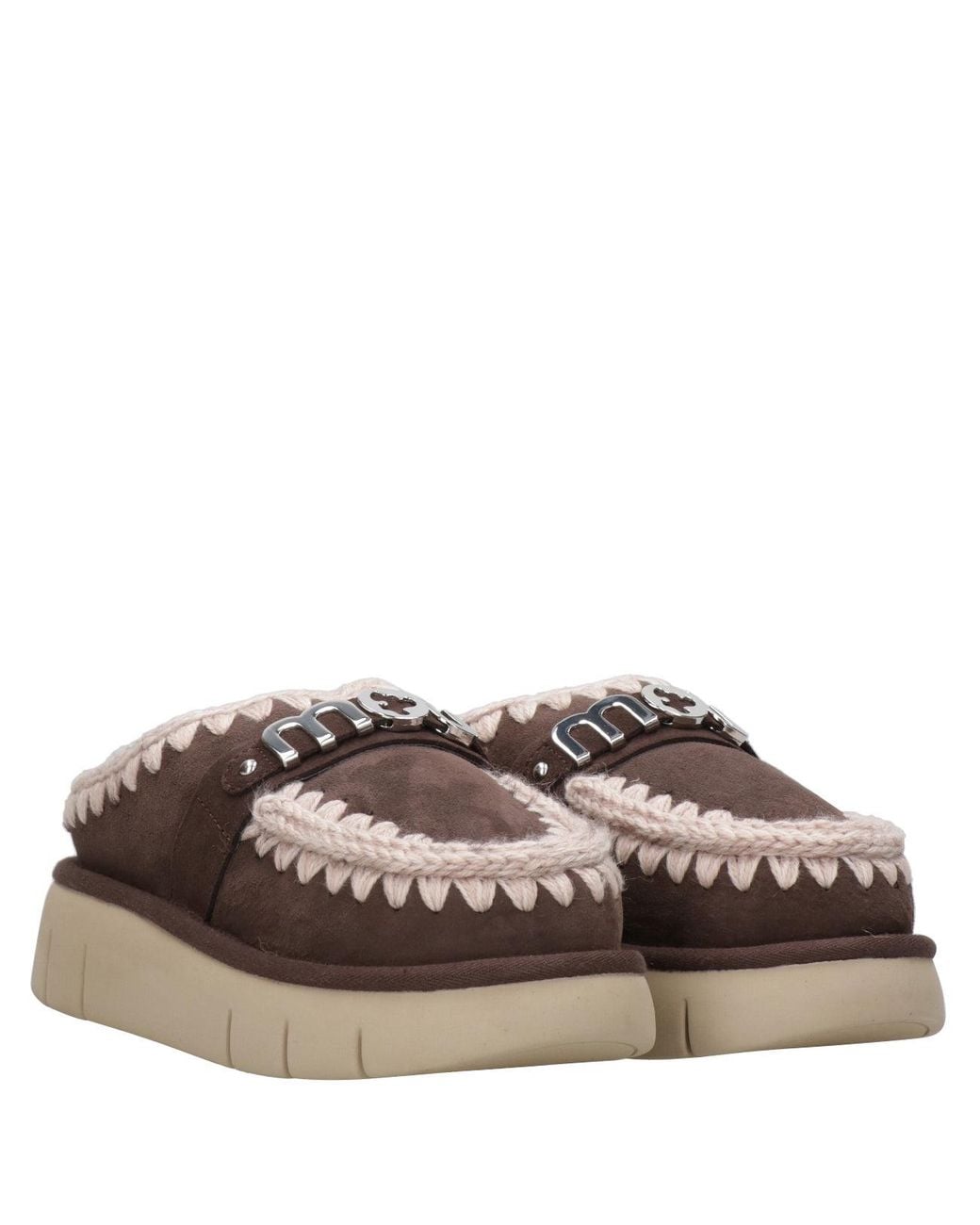 Mou Sandals in Brown | Lyst
