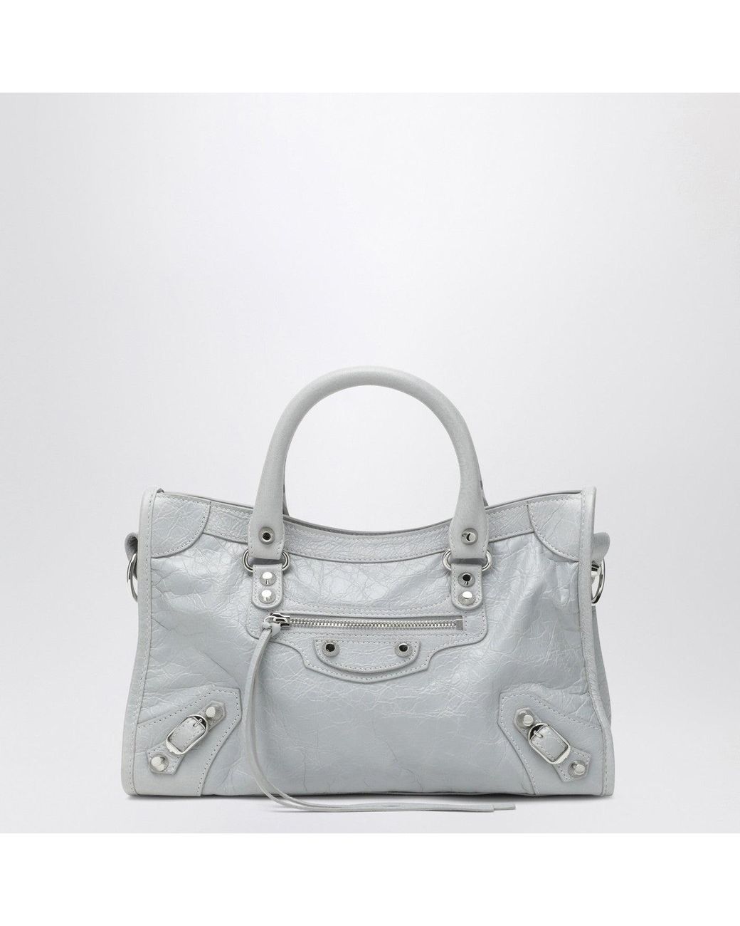 Balenciaga Le City Small Tote Bag Light in Gray | Lyst