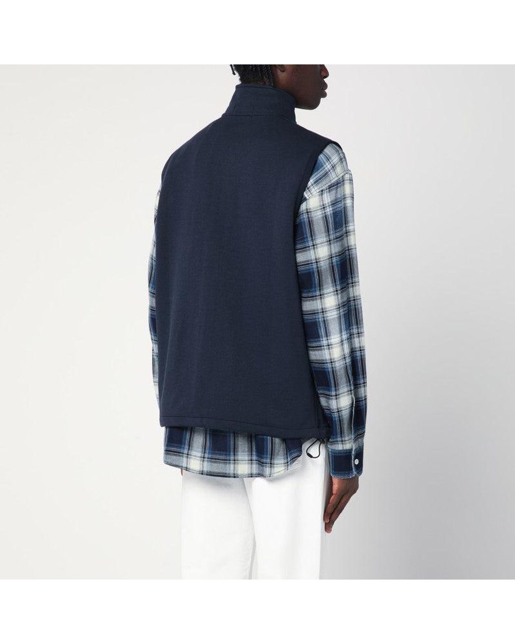 Polo Ralph Lauren Zip Up Vest in Blue for Men | Lyst