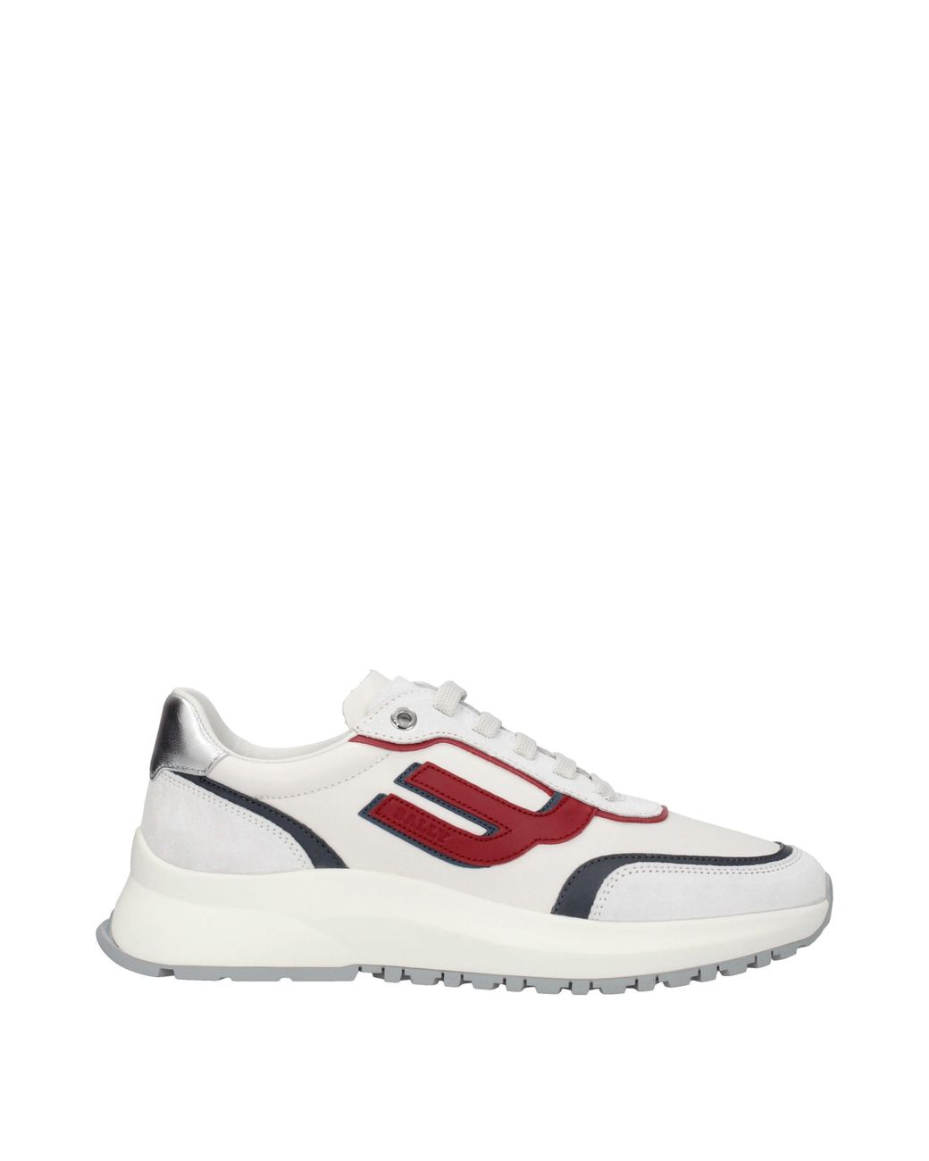 Bally Sneakers Demmy Uomo Pelle Bianco/Rosso in White for Men | Lyst
