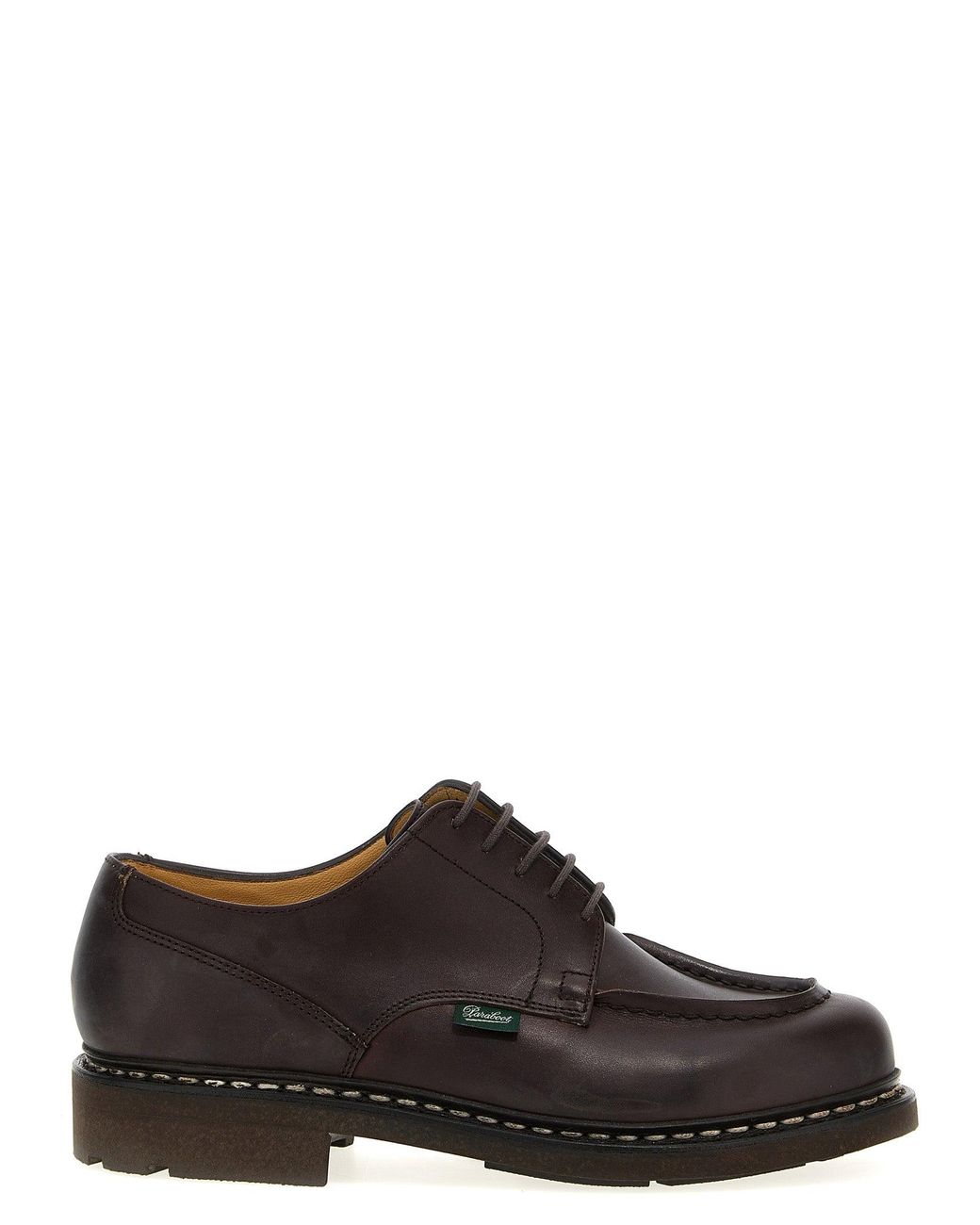 Paraboot 'Chambord' Derby Shoes in Brown | Lyst