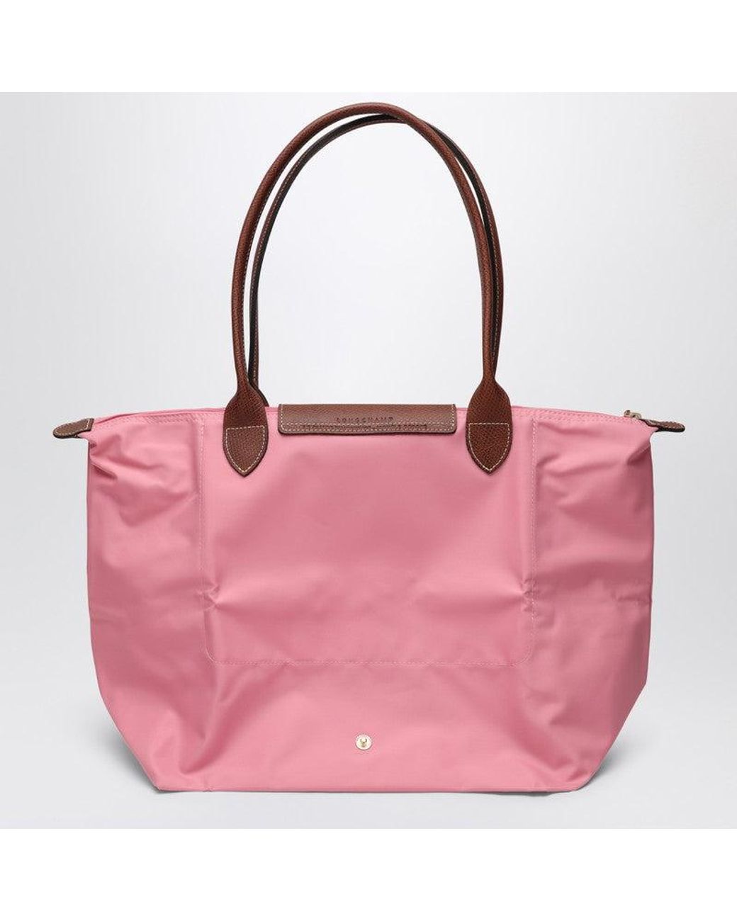 Longchamp Marshmallow Coloured Le Pliage Original L Bag in Pink | Lyst