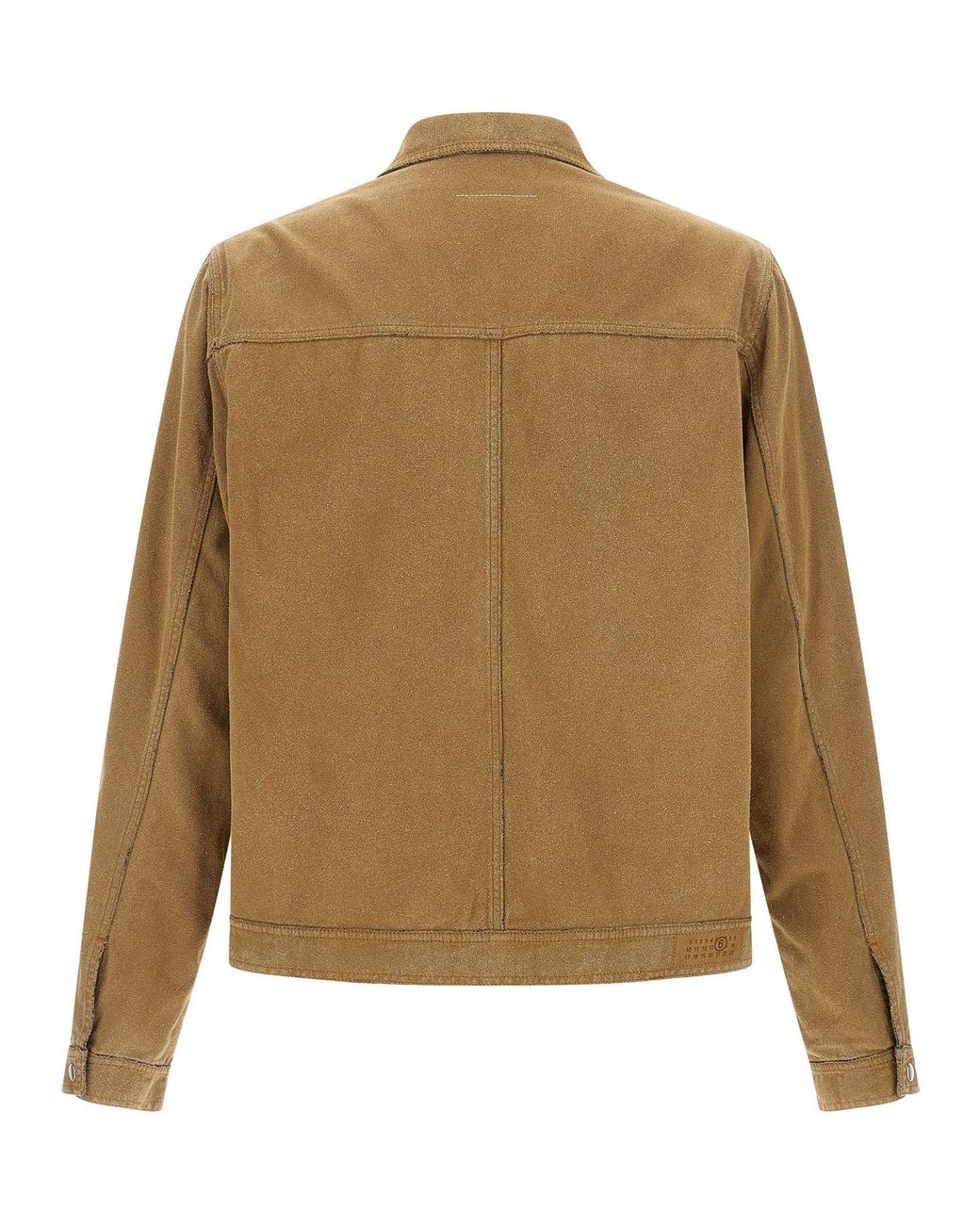 MM6 by Maison Margiela Trucker Puffer Jackets in Green for Men | Lyst UK