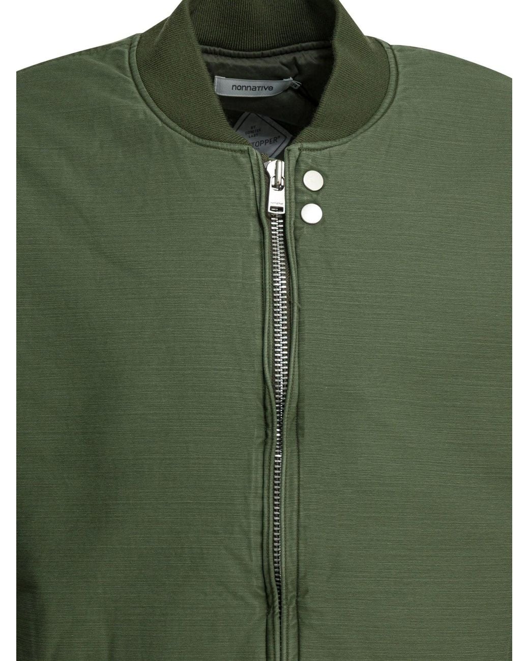 Nonnative "Trooper Puff" Bomber Jacket in Green | Lyst
