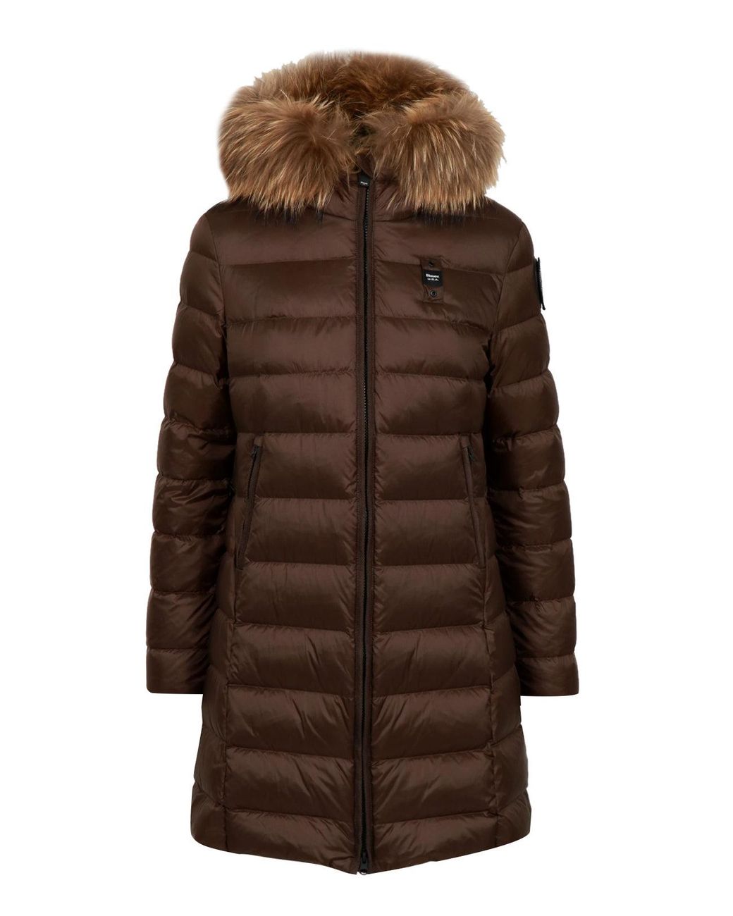 Blauer Coats in Brown | Lyst UK