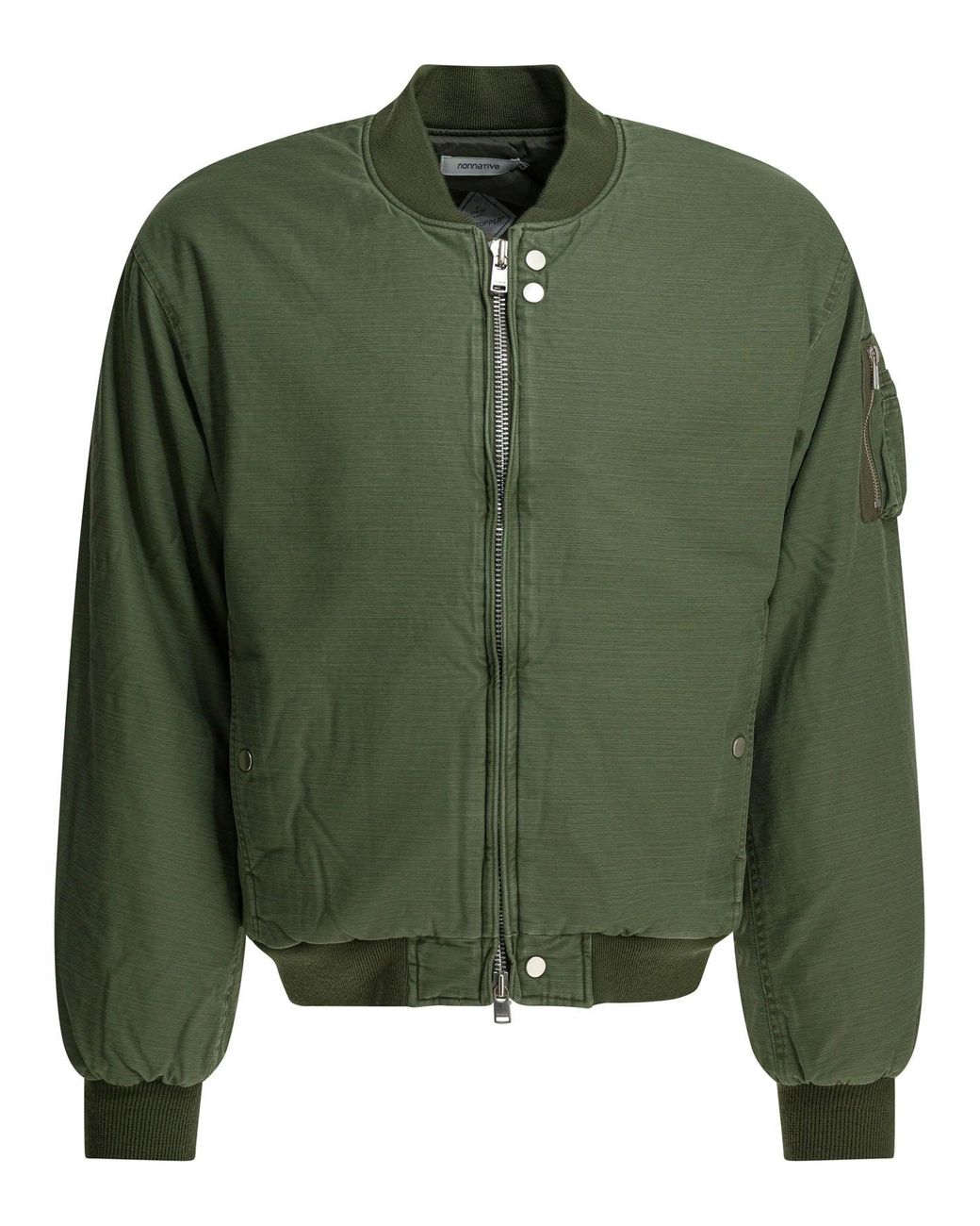 Nonnative "Trooper Puff" Bomber Jacket in Green | Lyst
