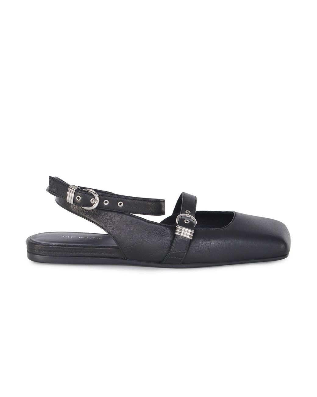Vic Matié Vic Matiè Ballerinas Made Of Leather in Black | Lyst