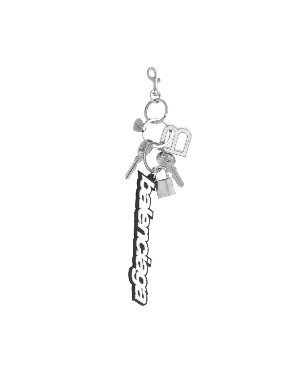 Balenciaga Kit Keychain in Metallic | Lyst