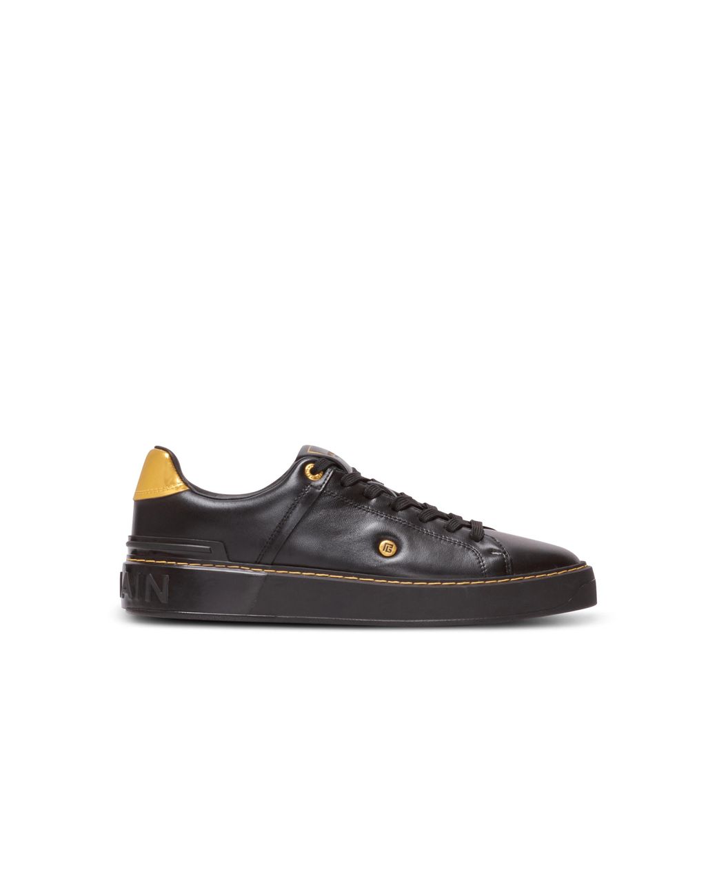 Balmain B-Court Sneakers in Black | Lyst UK