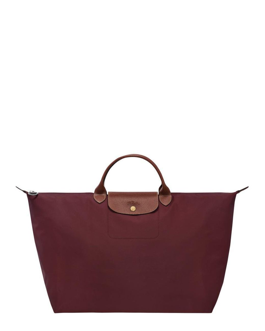 Longchamp Duffel Bag in Purple | Lyst