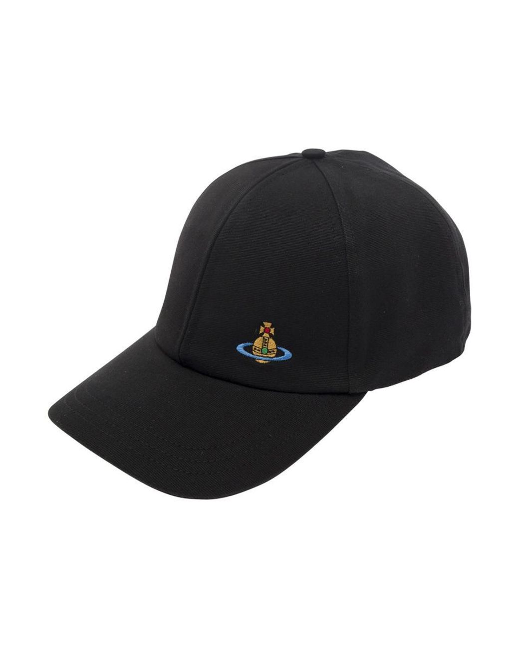 Vivienne Westwood Baseball Cap With Orb Embroidery in Black for Men | Lyst