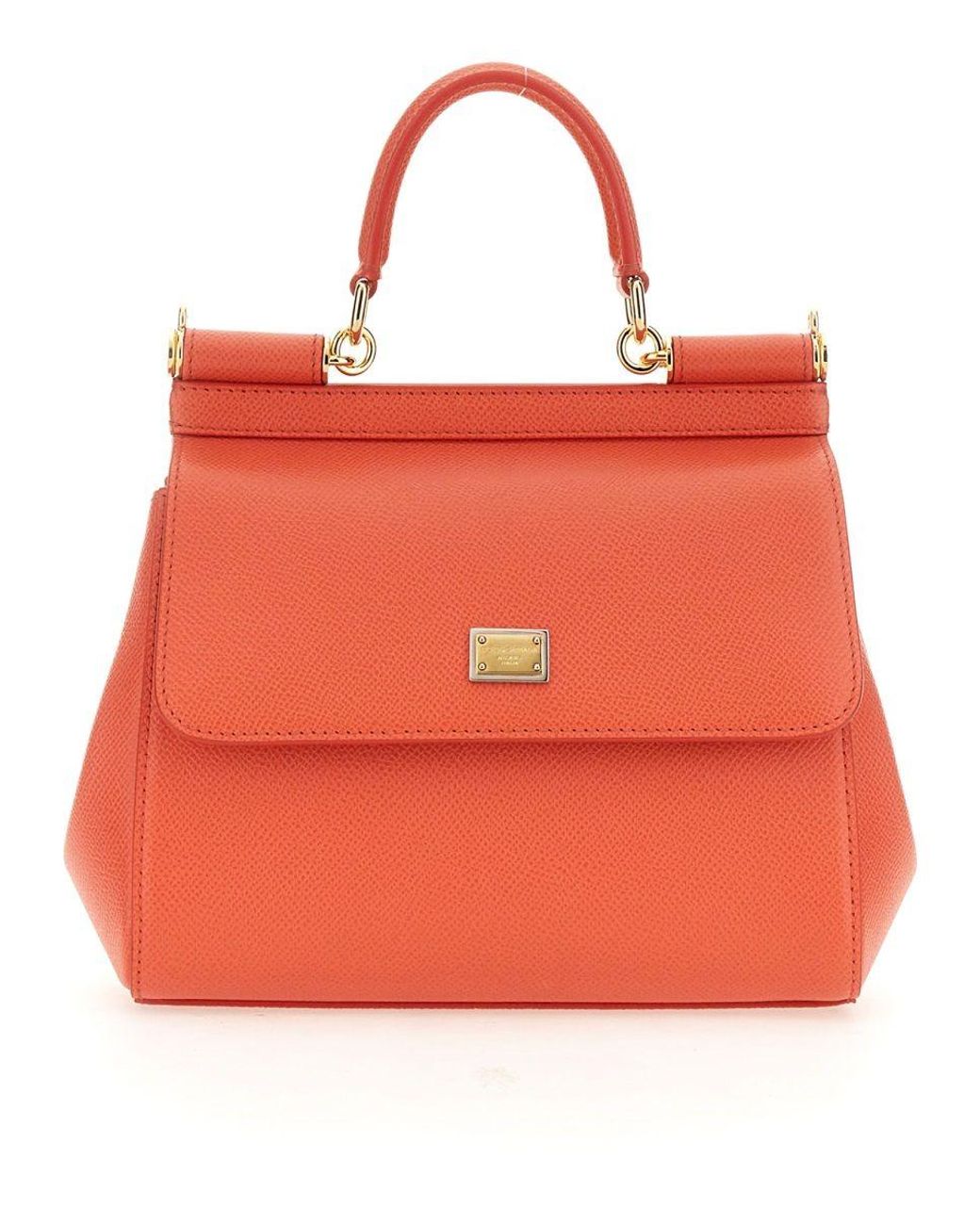 Dolce & Gabbana Bags in Orange | Lyst