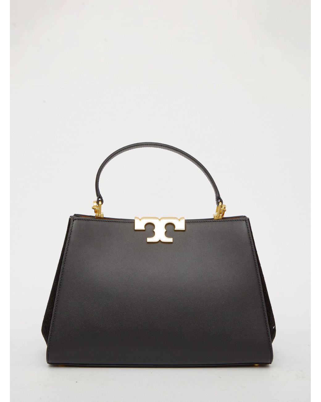 Tory Burch Eleanor Satchel Bag in Black | Lyst Canada