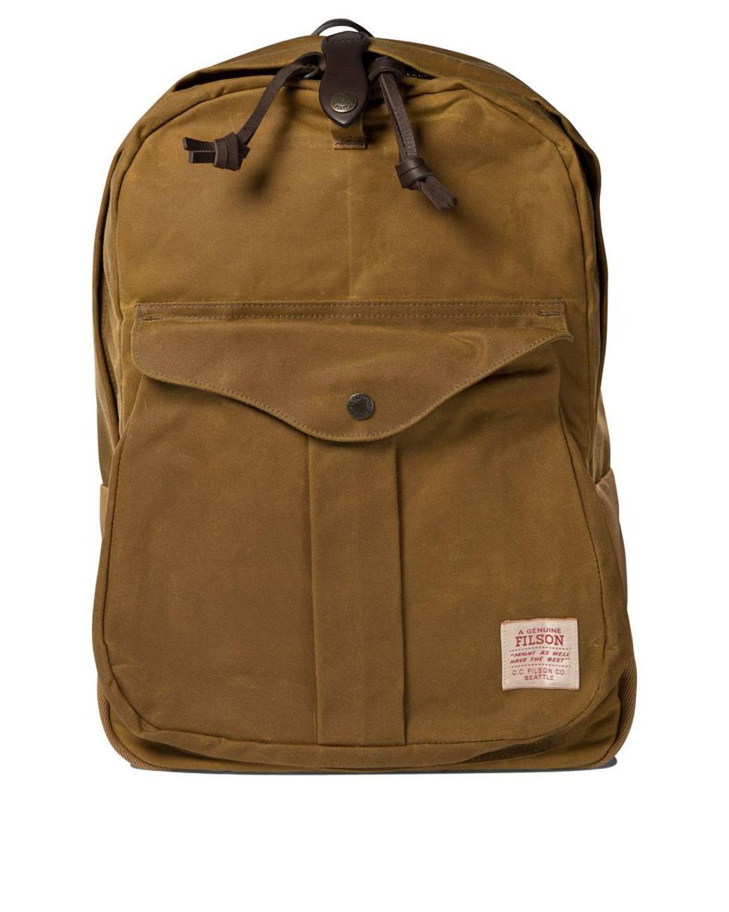 Filson "Journeyman" Backpack in Brown for Men | Lyst