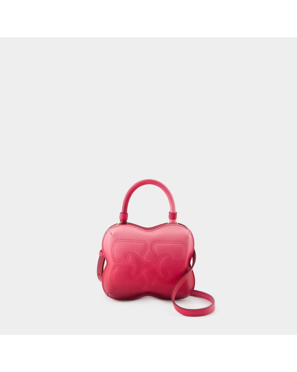 Ganni Butterfly Small Gradient Bag in Pink | Lyst