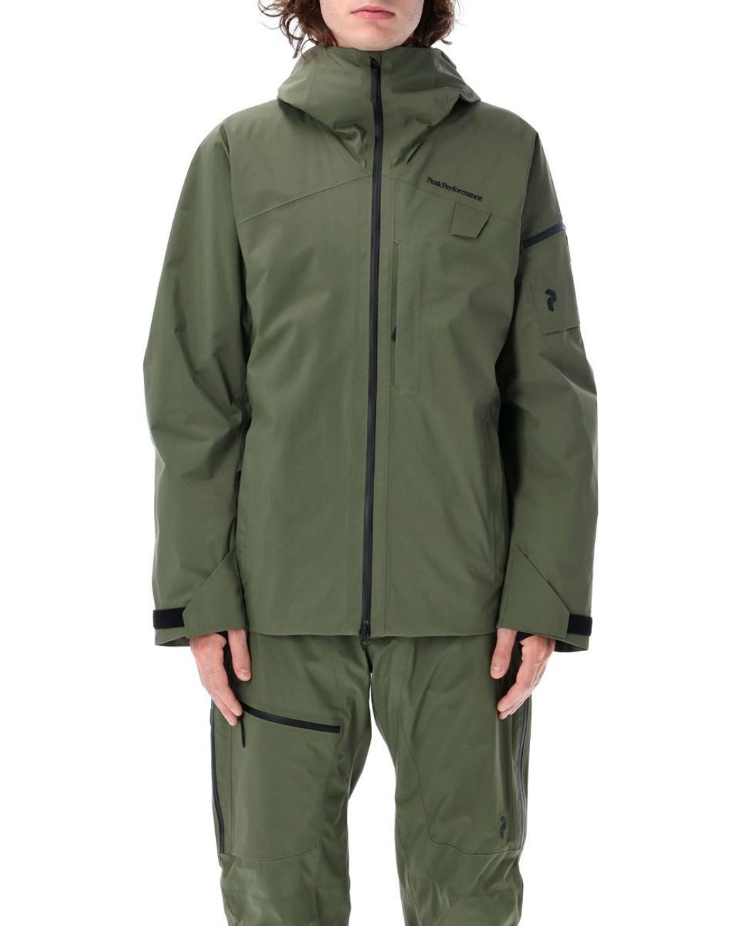 Peak Performance Alpine Gore-Tex 2L Jacket in Green for Men | Lyst