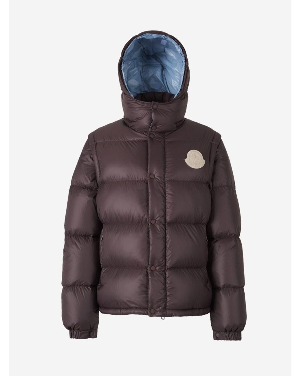 Moncler Cyclone 2-in-1 Jacket in Brown for Men | Lyst