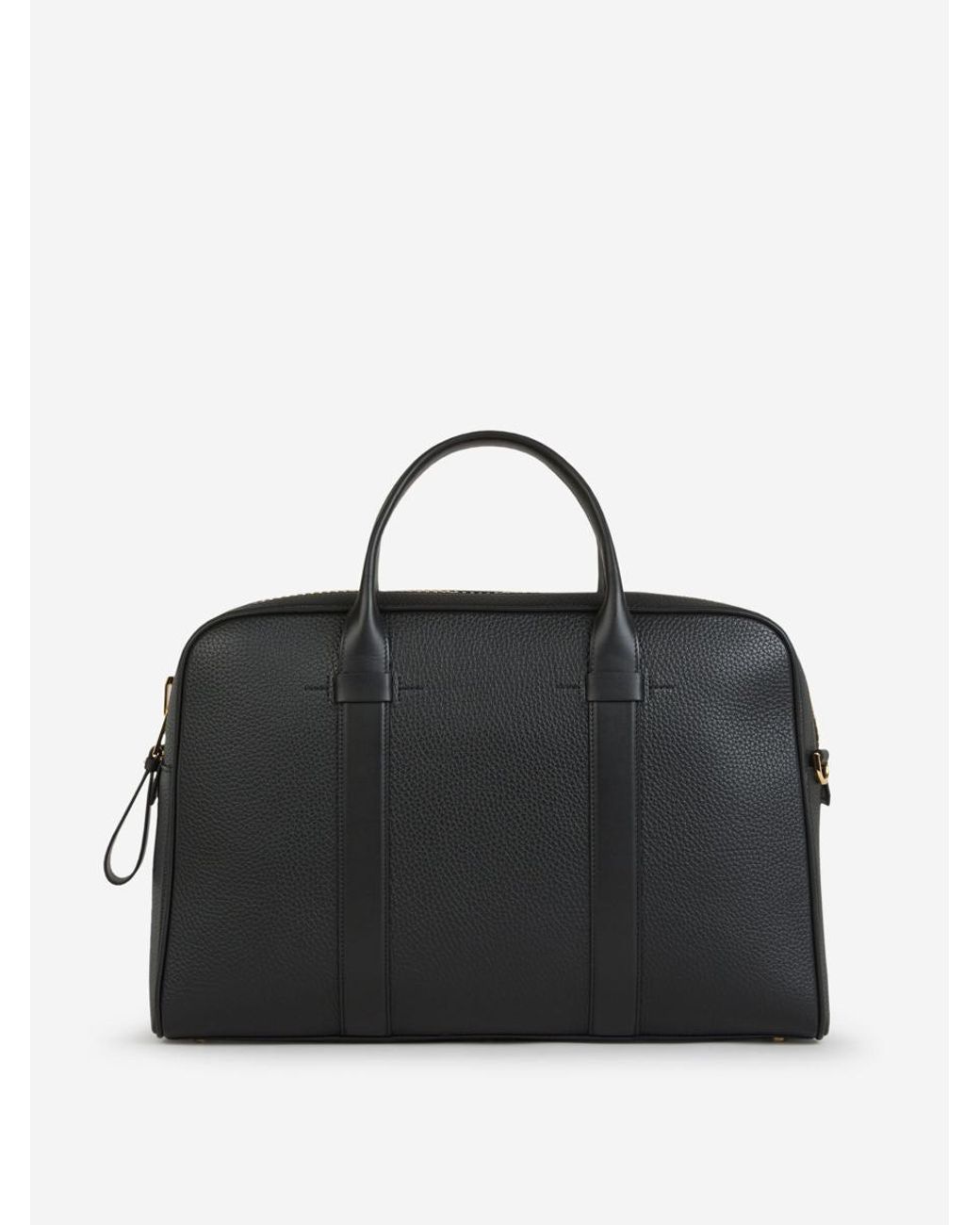 Tom Ford Leather Zipper S Briefcase in Black for Men | Lyst