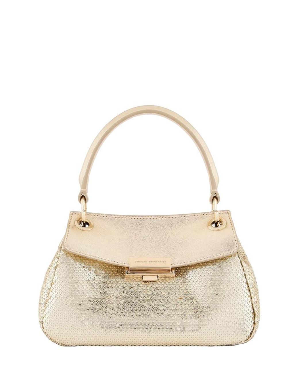ARMANI EXCHANGE Bags.. Golden in Natural | Lyst