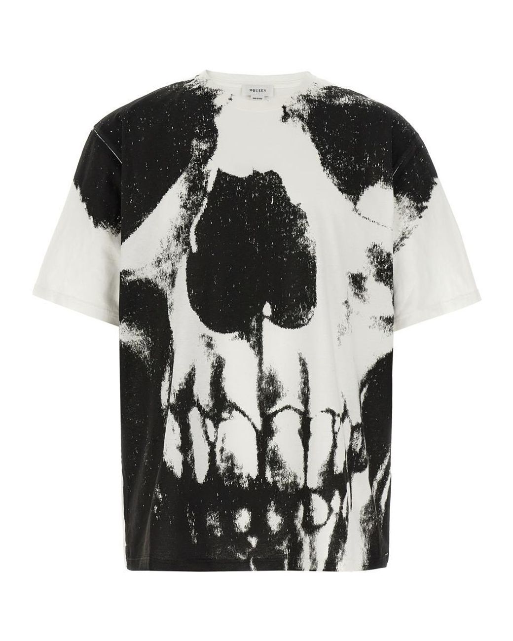 McQueen 'Skull' T-Shirt in Black for Men | Lyst Australia