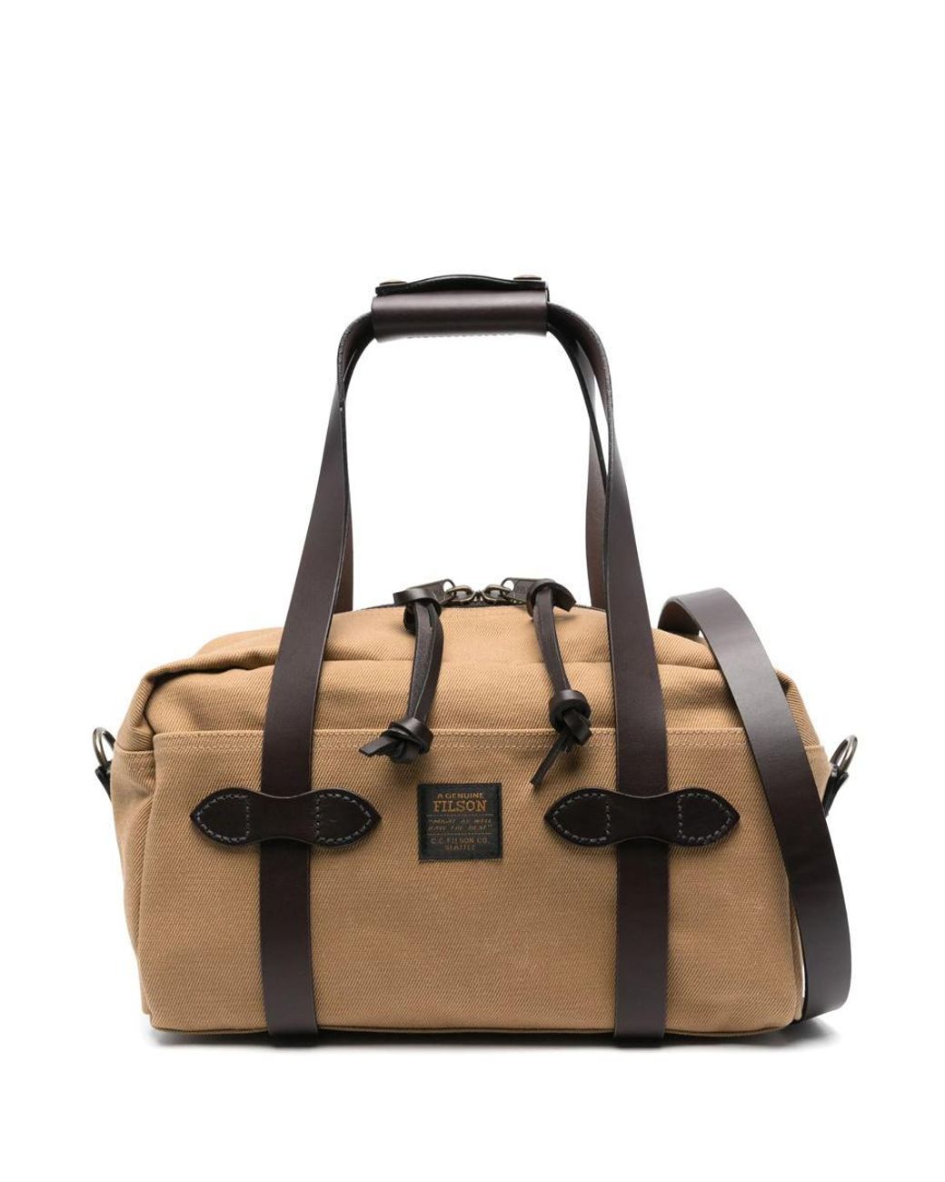 Filson Compact Duffle Bag Bags in Black | Lyst