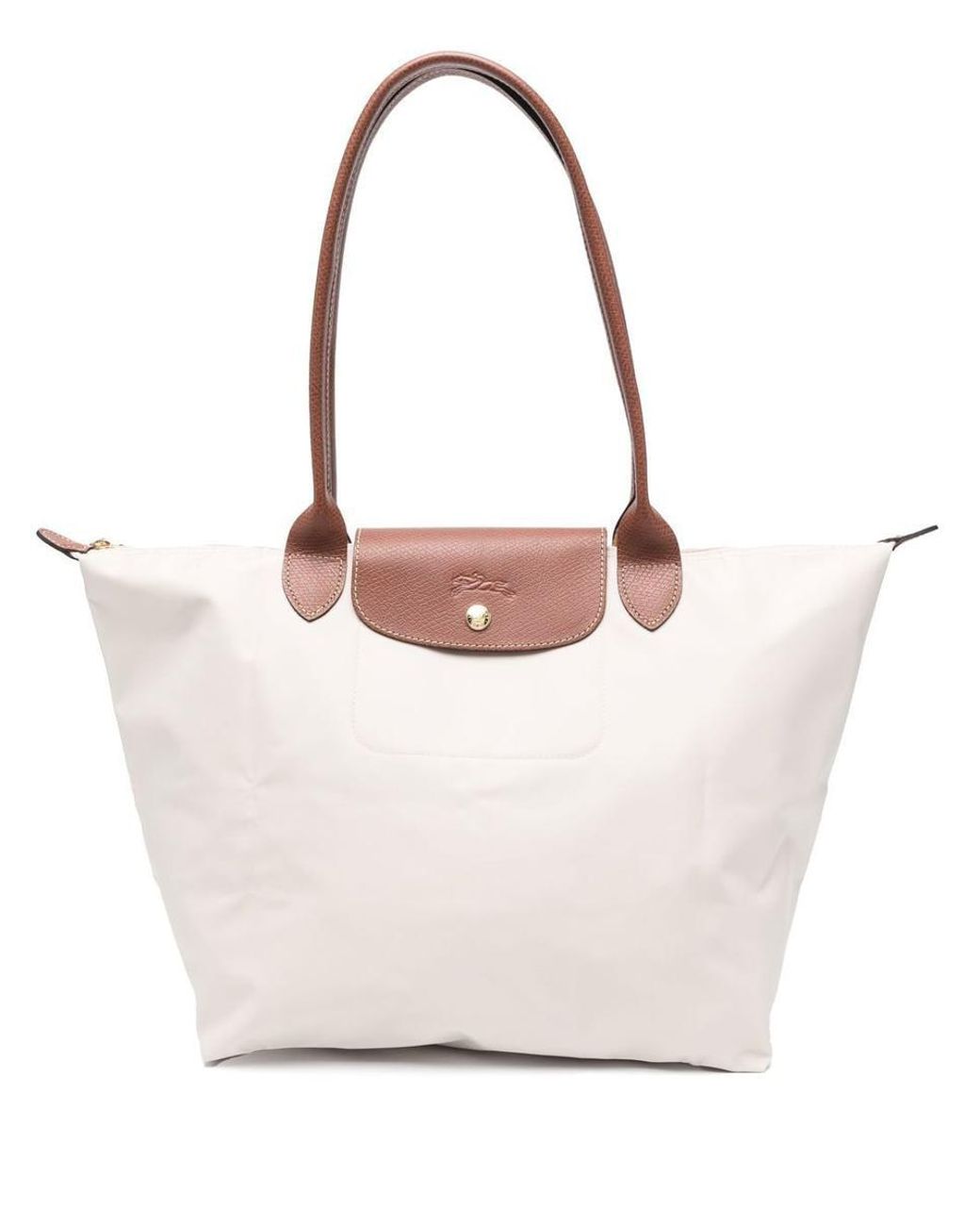 Longchamp Le Pliage Original Bags in White | Lyst