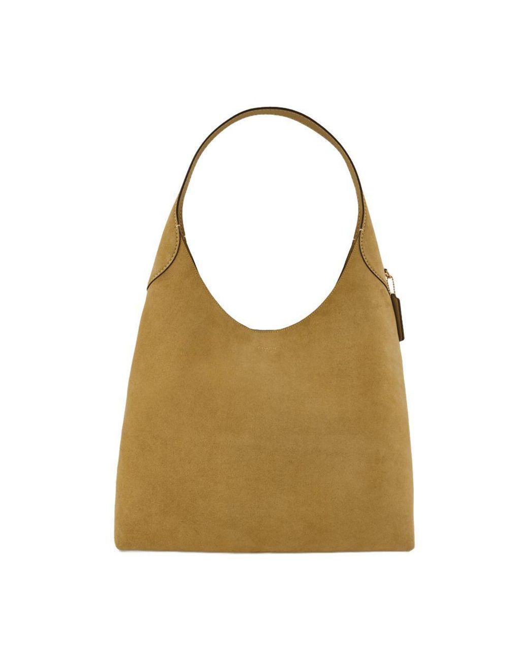 COACH Suede Brooklyn 39 Shoulder Bag in Brown | Lyst