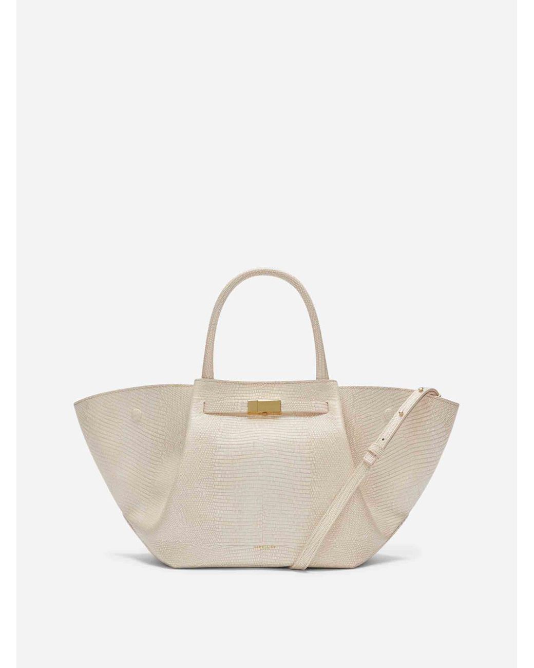 DeMellier London The Midi New York Shoulder Bag in Natural | Lyst