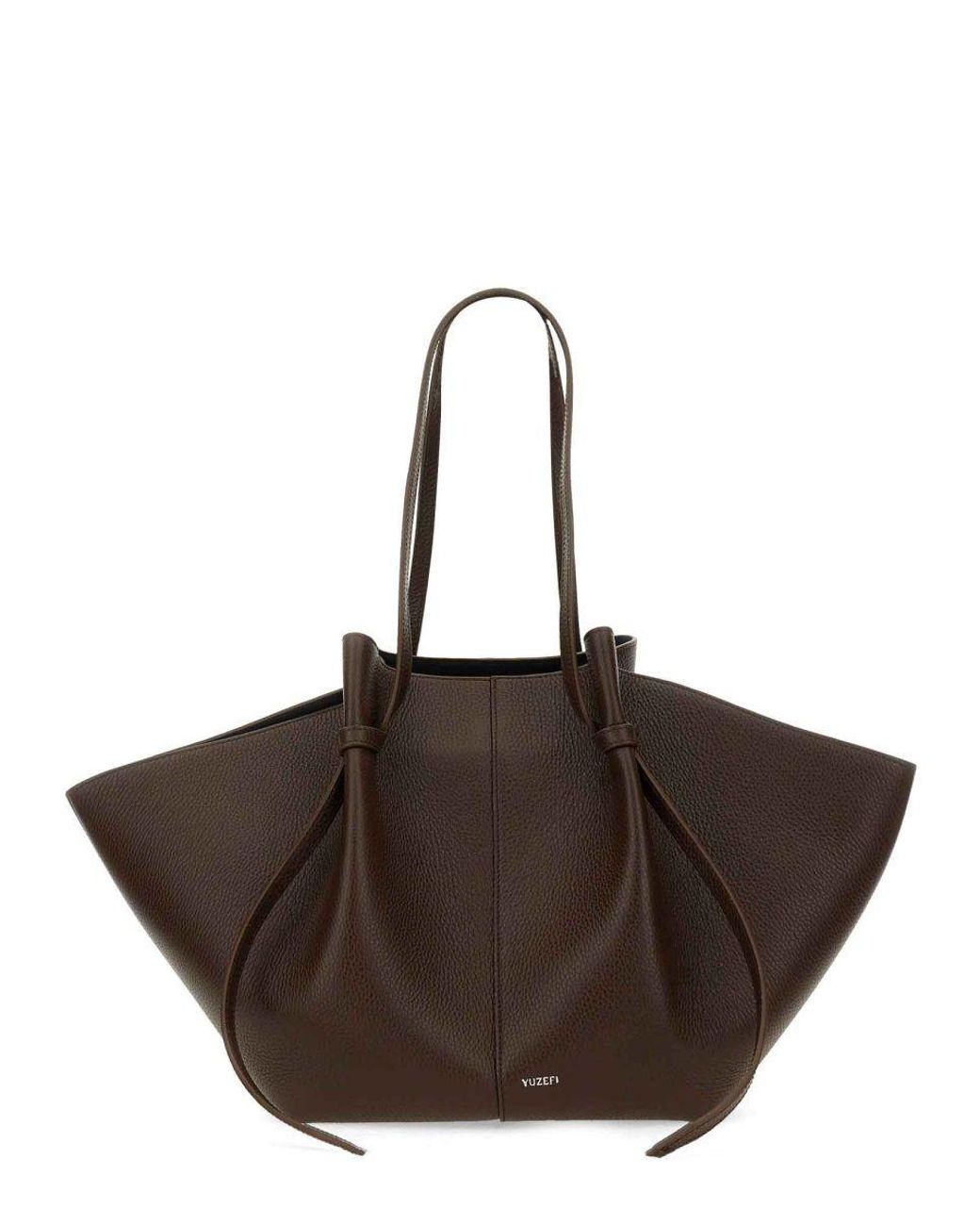 Yuzefi "Large Mochi" Bag in Brown | Lyst